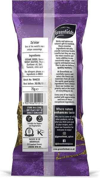 Zaatar (Zataar) | Blended Thyme | 75g | Premium Quality – Grovz.co.uk