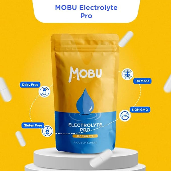 Mobu-Electrolyte Pro 120 Tablets with Potassium, Calcium, Magnesium an ...