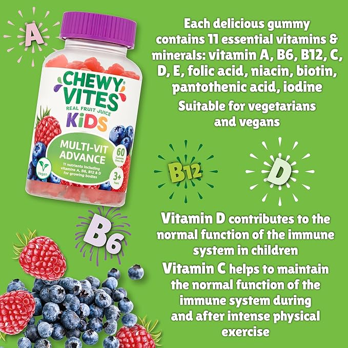 Chewy Vites Multivitamin Advance 60 Gummy – Grovz.co.uk