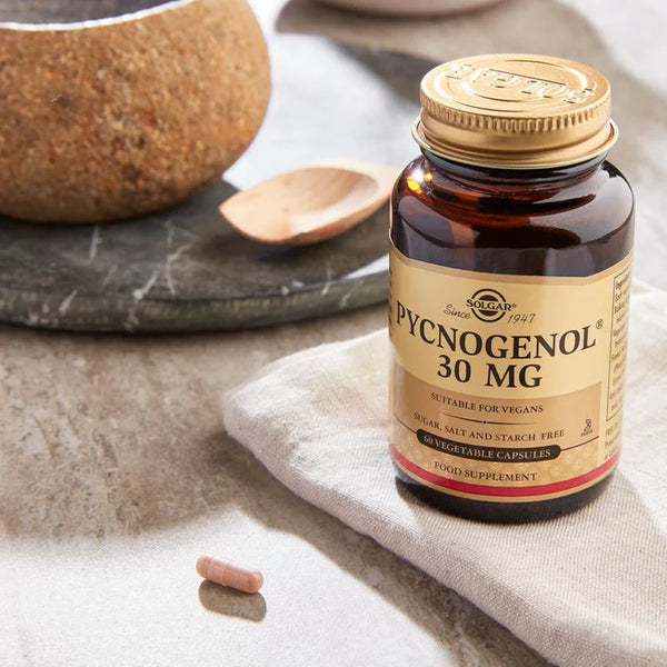 Solgar-Pycnogenol 100 mg Vegetable Capsules - Pack of 30 – Grovz.co.uk