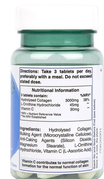 Holland & Barrett-Bovine Collagen Tablet 30 Tablets – Grovz.co.uk