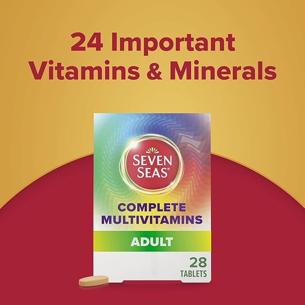 Seven Seas Complete Multivitamins Adult With Vitamin C, Vitamin D, Zin ...