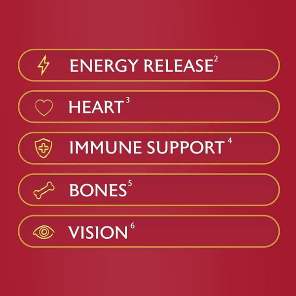 Seven Seas Complete Multivitamins For Men 50+, Energy Release Complex ...
