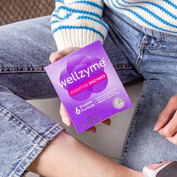 Vitabiotics Wellzyme Digestive Enzymes (60 Capsules) – Grovz.co.uk