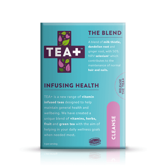 Vitabiotics TEA+ Cleanse Vitamin Tea (14 Tea Bags) – Grovz.co.uk