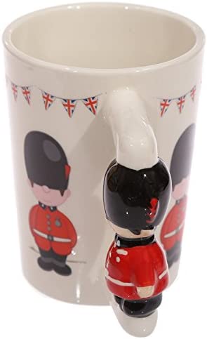 Puckator Guardsman Figure Ceramic Shaped Handle Mug – Grovz.co.uk