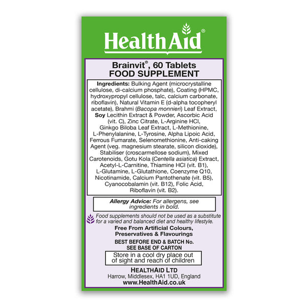 Healthaid BrainVit® Tablets – Grovz.co.uk