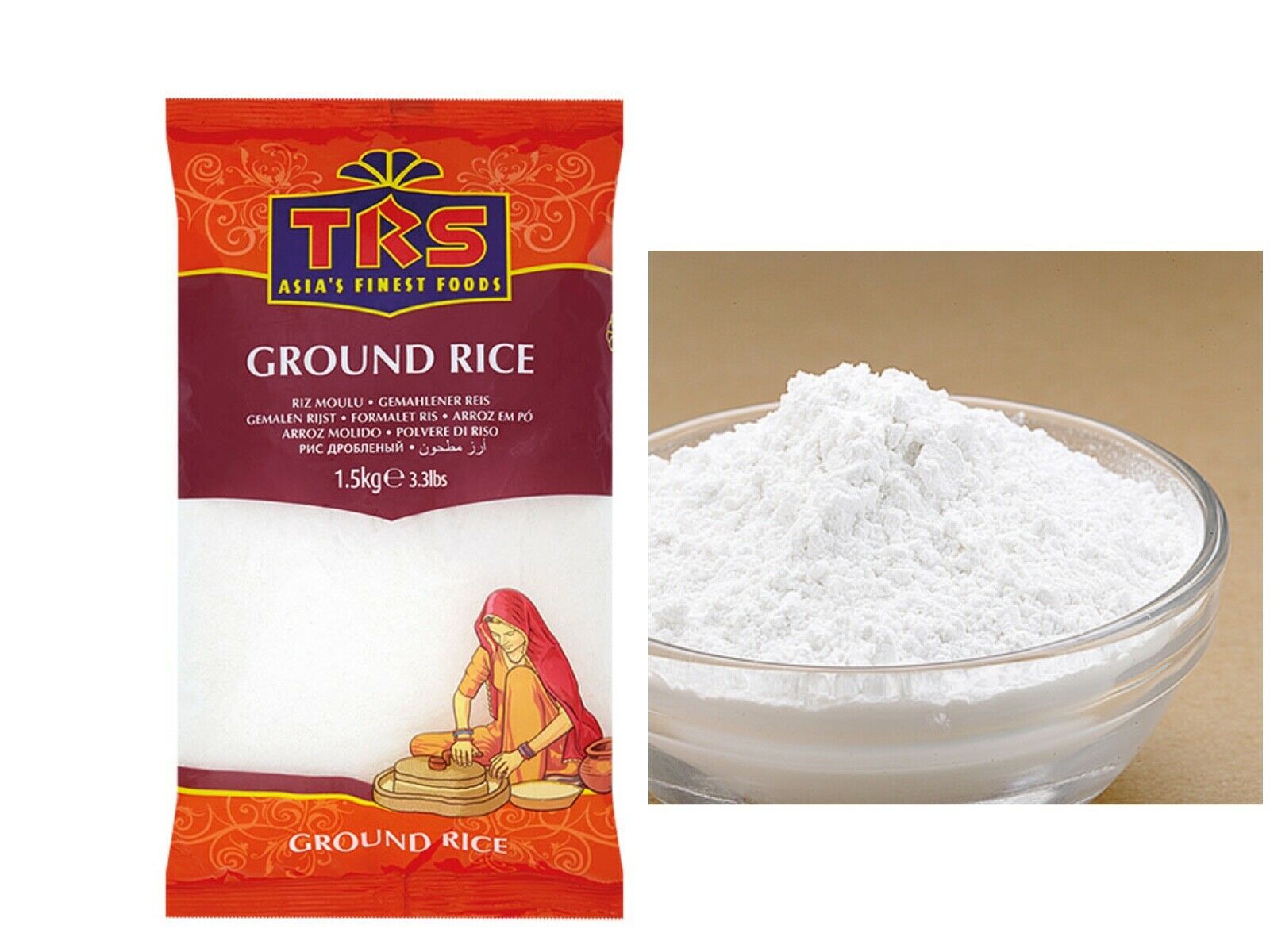 TRS Ground Rice Flour – Grovz.co.uk